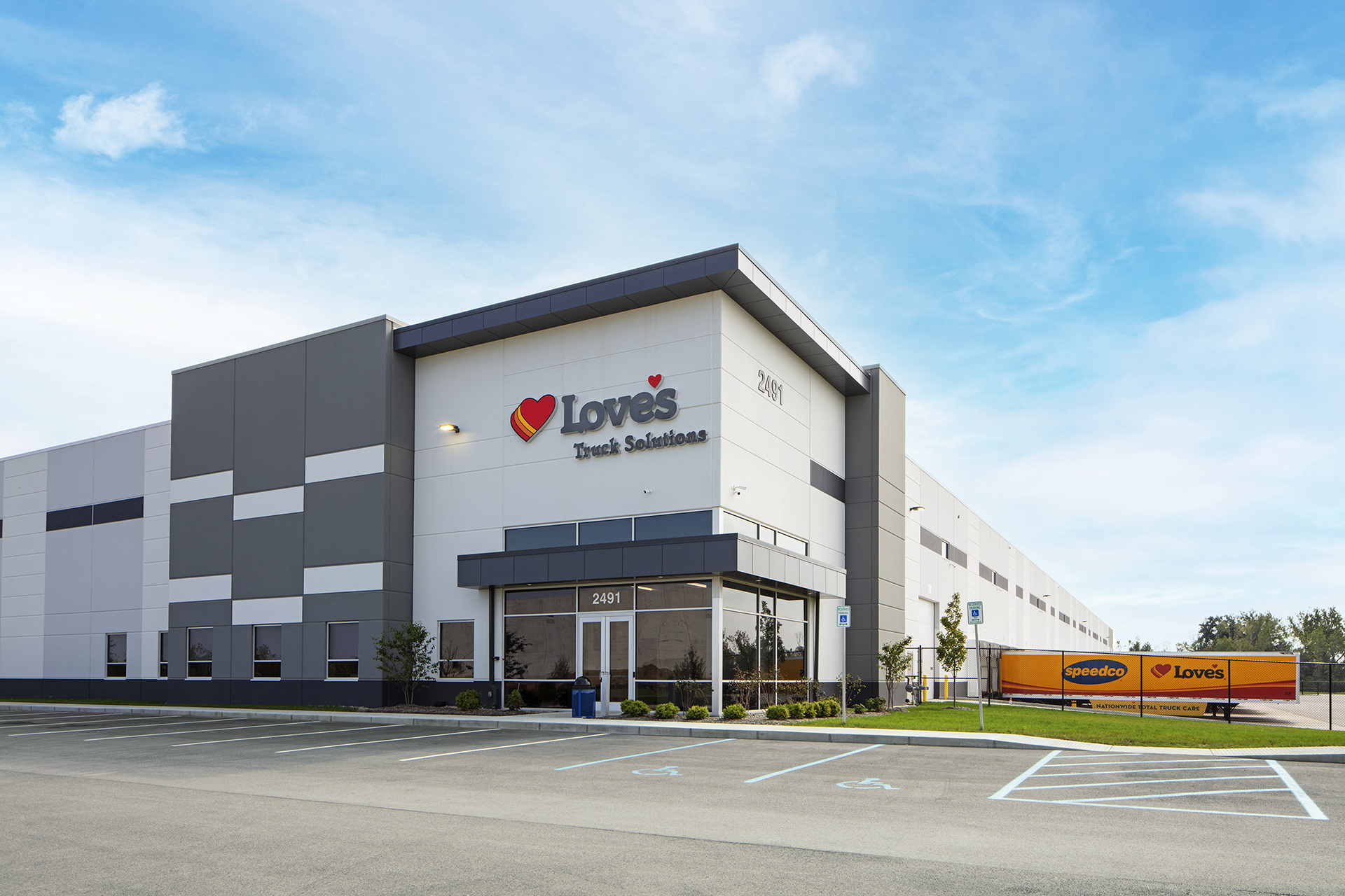 Love’s Truck Solutions at Westpoint Business Park Building I – Ambrose